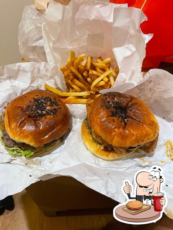 Menu at Merlion Cafe • Gourmet Burger, Ho Chi Minh City