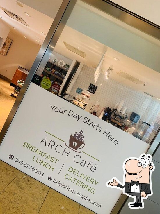 Menu at ARCH Café cafe, Miami