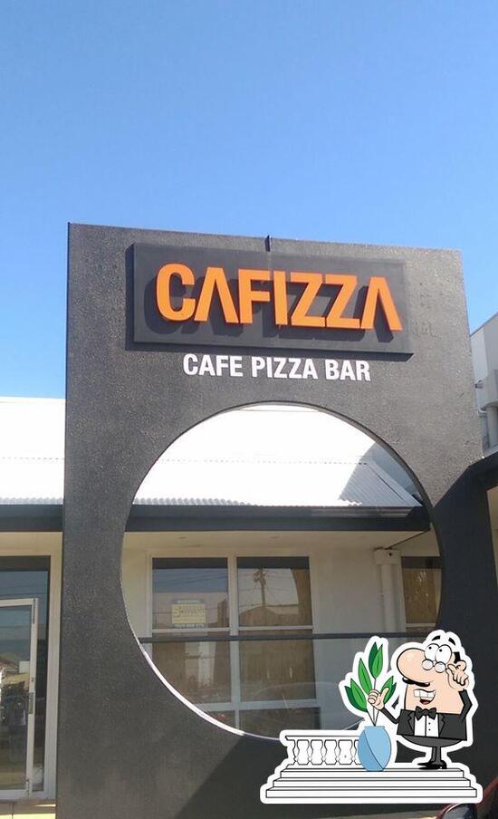 Menu at Cafizza restaurant, Geelong