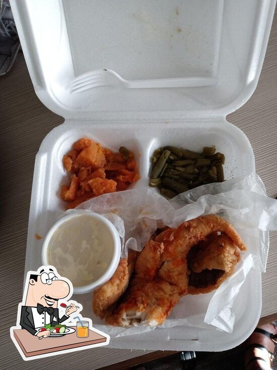 Menu at J & J Fish & Chicken restaurant, Durham, S Miami Blvd