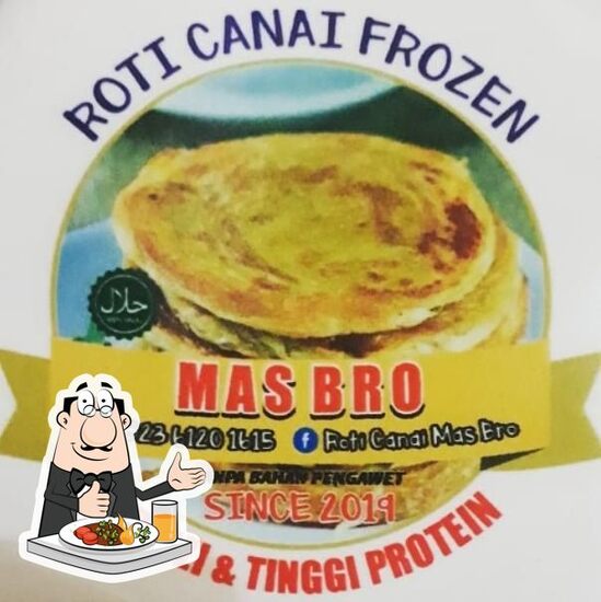 Menu at Canai Mas Bro, Banda Aceh