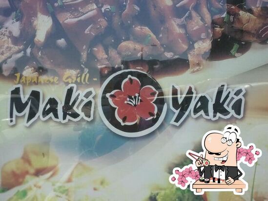 Menu at Maki Yaki restaurant, Los Angeles, Woodman Ave #109