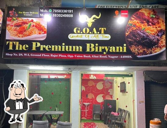 G.O.A.T -The premium Biryani, Nagpur - Restaurant menu, prices and reviews