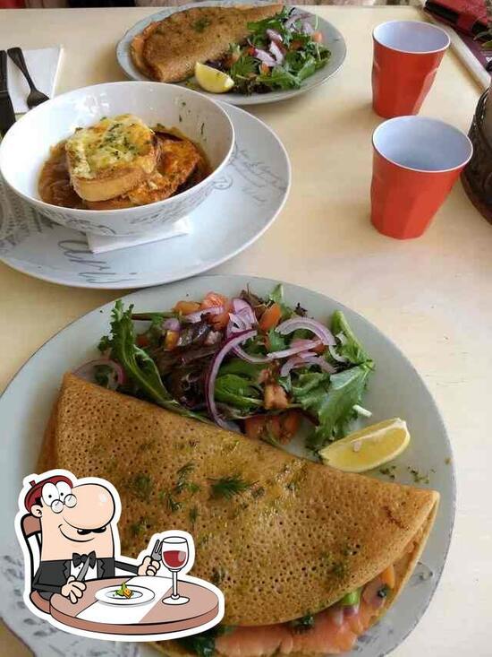 Menu at Little Paris Café cafe, Katoomba