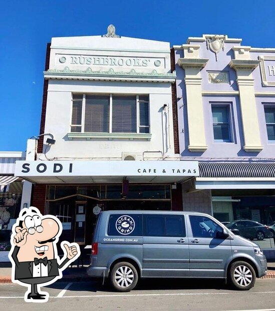 Menu at Sodi Cafe, Geelong West