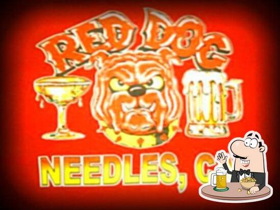 Menu at Red Dog pub & bar, Needles