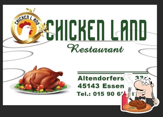 Speisekarte von Chicken land restaurant, Essen