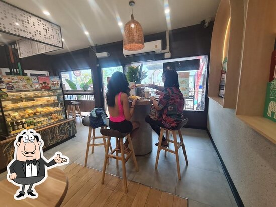 Menu at Punthai Coffee cafe, Pattaya City