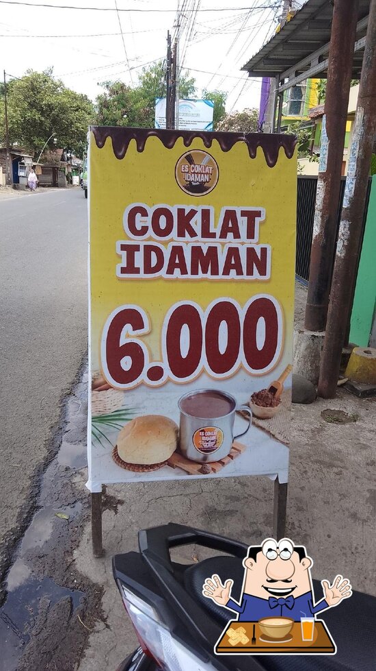 Menu at Es coklat Idaman UMKM UMP pub & bar, Purwokerto