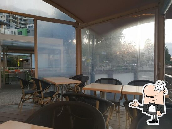 Menu at La Promenade Cafe, Caloundra