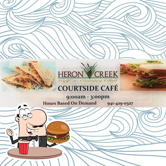 Menu at Courtside Cafe, North Port