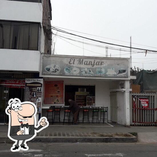 Carta del restaurante El Manjar, Lima