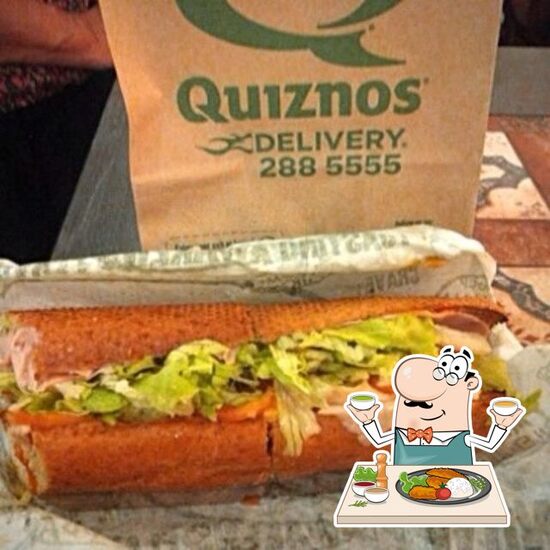Menu at Quiznos, Quezon City, 3rd Flr