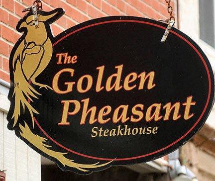 Menu at The Golden Pheasant restaurant, Cazenovia
