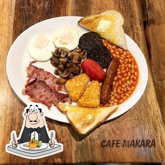 Menu at Cafe Makara, Burgess Hill