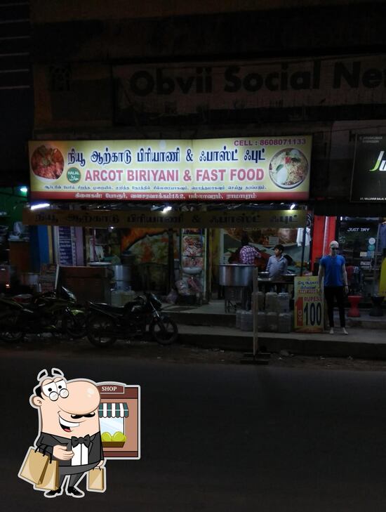 Menu at Arcot Biryani And Fast Food, Chennai, 25MM+GG9