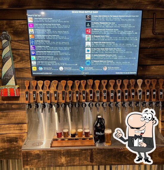 Menu at Beach Road Bottle Shop pub & bar, Kill Devil Hills