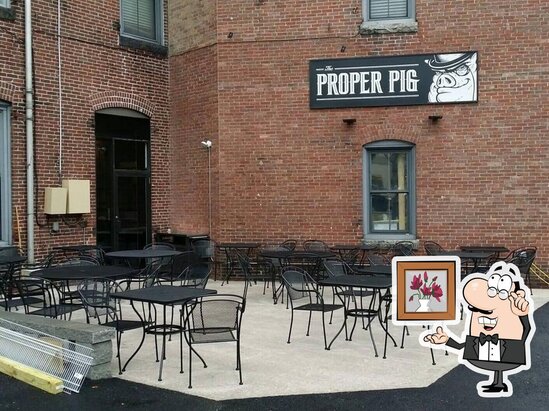 Menu at The Proper Pig pub & bar, Waterville