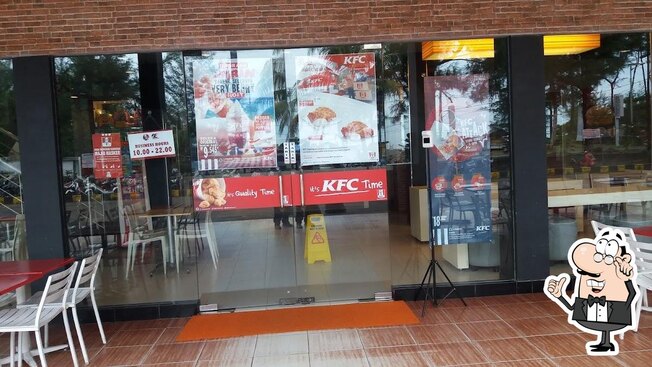 Menu at KFC BIM restaurant, Bengkulu