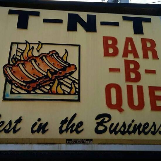 Menu at Tnt Bar-B-Que, Denison