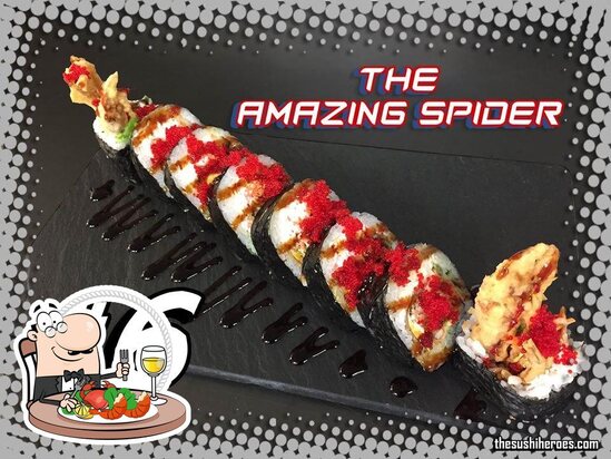 Sushi Heroes, 1661 Alum Rock Ave in San Jose - Restaurant menu and reviews