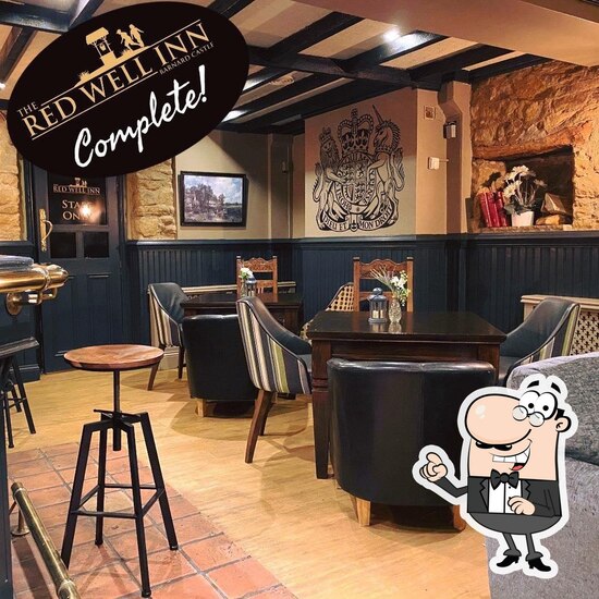 Menu at The Red Well Inn pub & bar, Barnard Castle