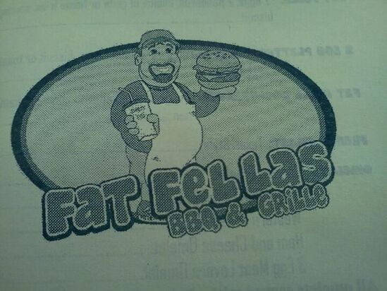 Menu at Fat Fellas BBQ, Newport