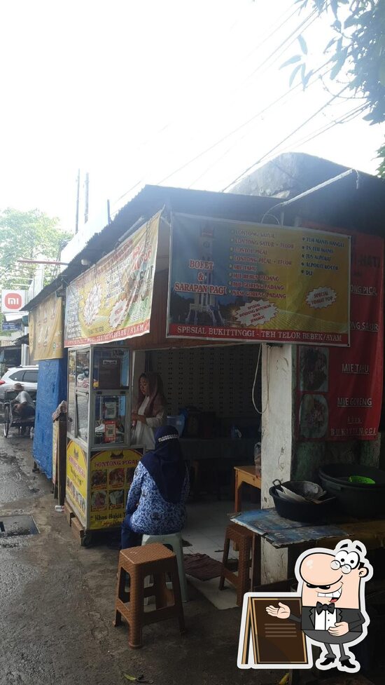 Menu at Lontong Pical Khas Bukit Tinggi restaurant, Bekasi Regency