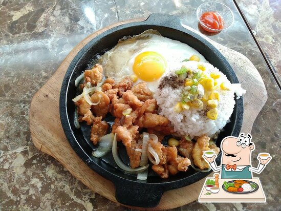 Menu at ISTANA HOTPLATE ( PEPPER RICE & STEAK Sapi Ayam HOTPLATE ...