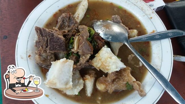 Menu at Warung Coto Makasar Celebes restaurant, Bima