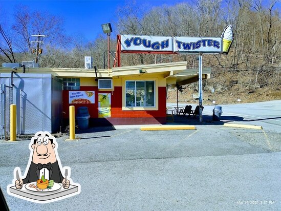 Menu at Yough Twister fast food, Sutersville
