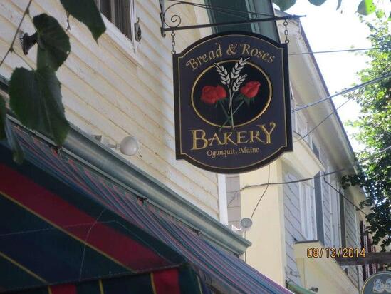 Menu at Bread & Roses Bakery, Ogunquit