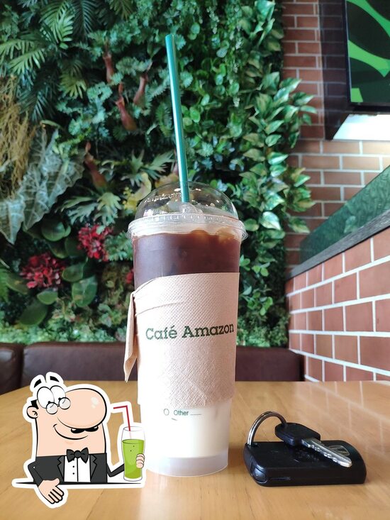 Carta de Café Amazon สาขา Market Place รังสิต คลองหนึ่ง, Rangsit