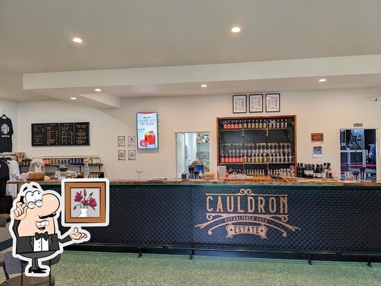 Menu at Cauldron Distillery restaurant, Tamborine Mountain