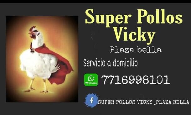 Menu at Super Pollos Vicky restaurant, Pachuca