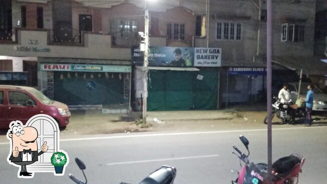 Menu at New Goa bakery, Secunderabad