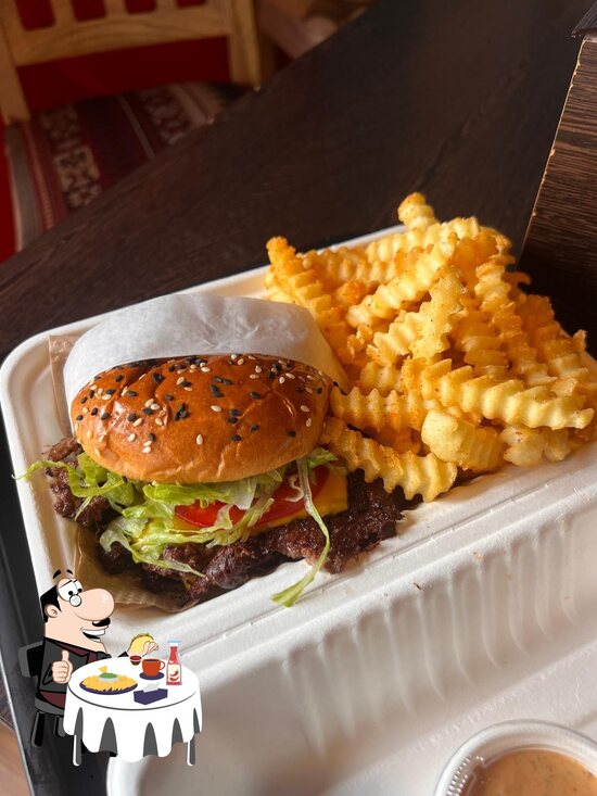 Menu at Kanes Burger Club, Auckland