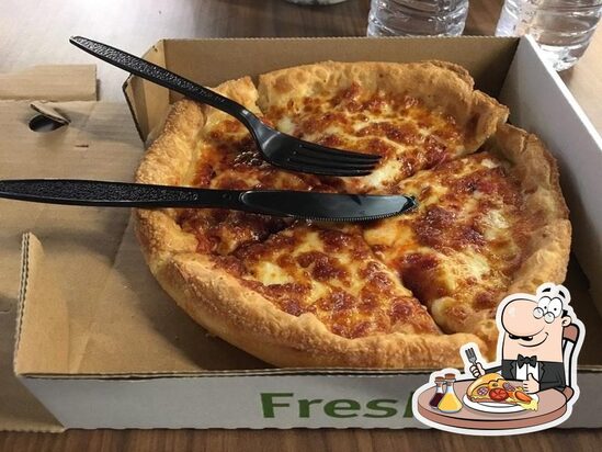 Menu at Fresh Brothers pizzeria, Los Angeles, 200 World Way