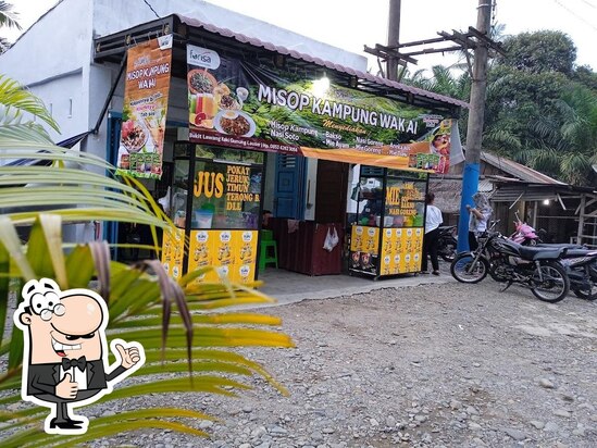 Menu at Mie Sop Kampung Wak Ai, Indonesia