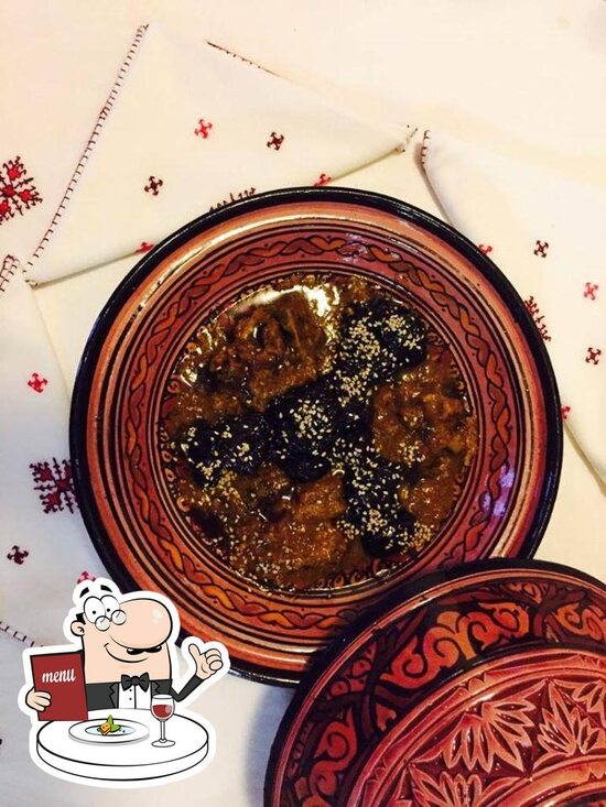 Menu at Moroccan Cuisine, Chicago