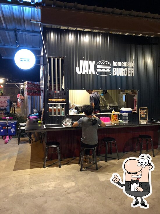 Menu at JAX Burger restaurant, San Sai Noi, 86