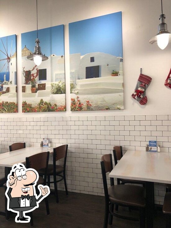 Menu au Mr. Greek restaurant, Toronto, Steeles Ave E