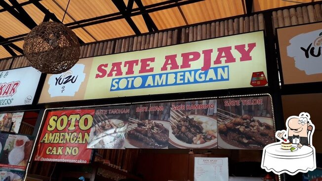 Carta del restaurante Sate Apjay - Soto Ambengan, South Jakarta