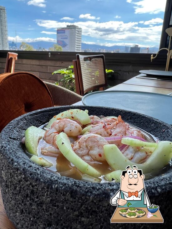 Carta del restaurante Altanera Roma, Ciudad del México
