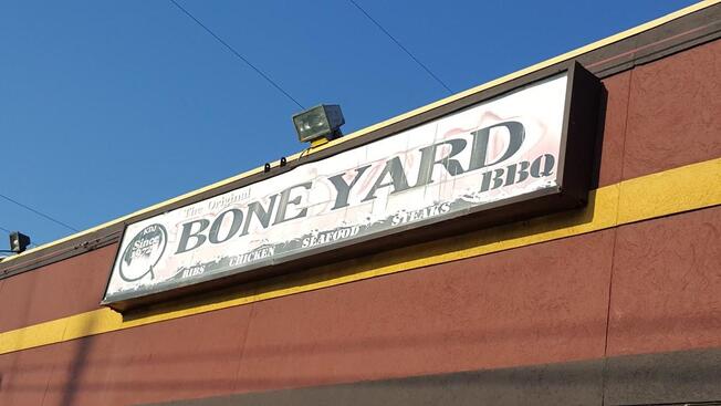Bone Yard BBQ Grill House & Bar, Farmington Hills - Restaurant menu ...