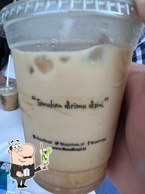 Carta del café Filosofi Kopi Sarinah, Central Jakarta