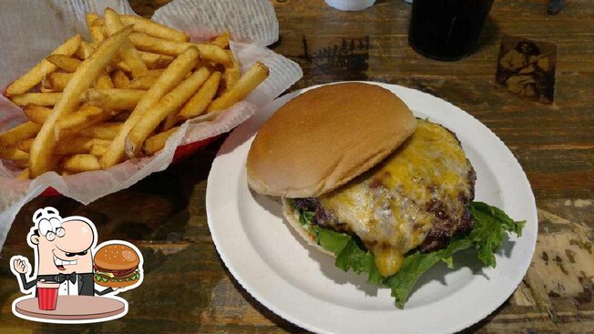 Menu at Stomp's Burger Joint restaurant, Bacliff