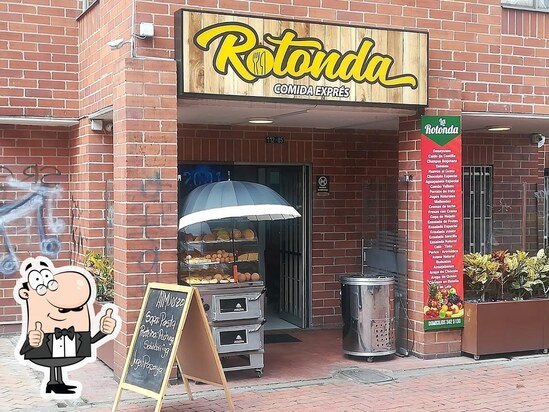 Menu at Rotonda - Express food cafe, Bogotá