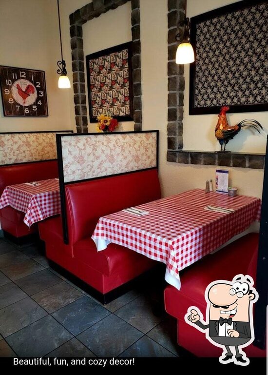 Menu at Red Rooster Grill steakhouse, Omak