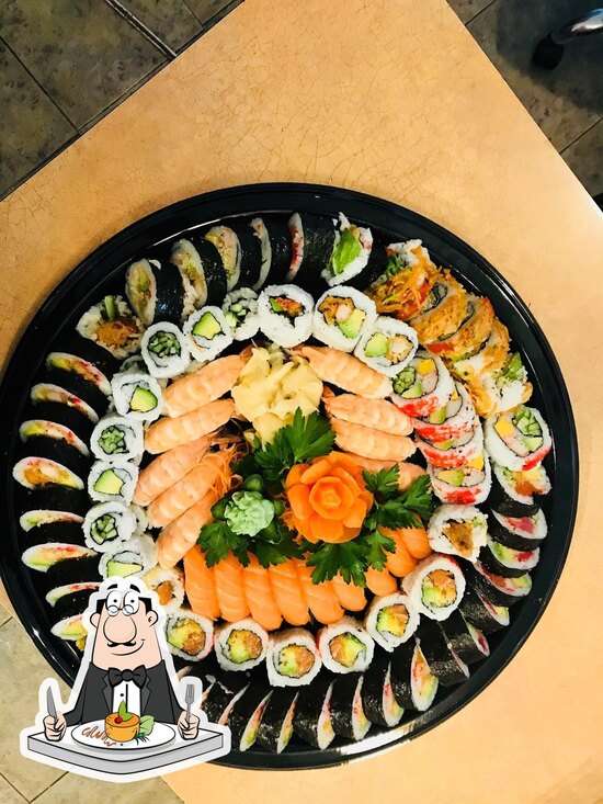 Menu at Kokoro Tokyo Sushi restaurant, Montreal